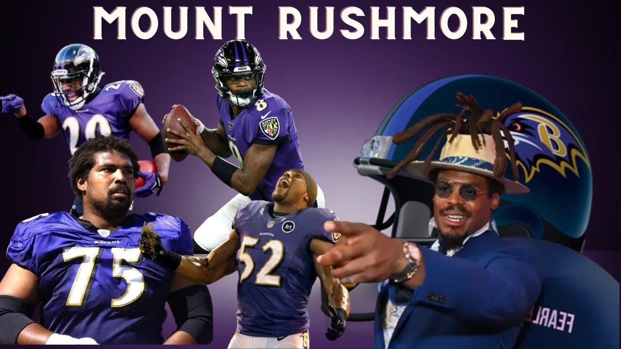 Cam Newton Says Lamar Jackson Is The GOAT | Ravens Mount Rushmore - YouTube