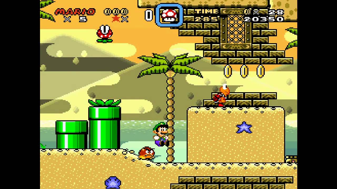 SMW Custom Level: Tiki Tiki Beach - YouTube