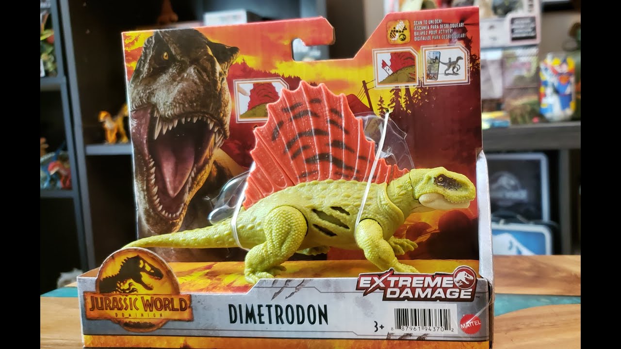 Extreme Damaged Dimetrodon Review - YouTube