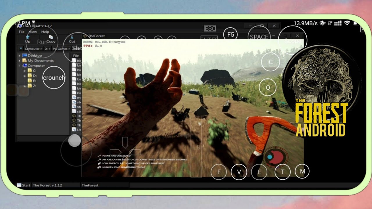 The Forest Test Mobox Windows Emulator No Root - YouTube