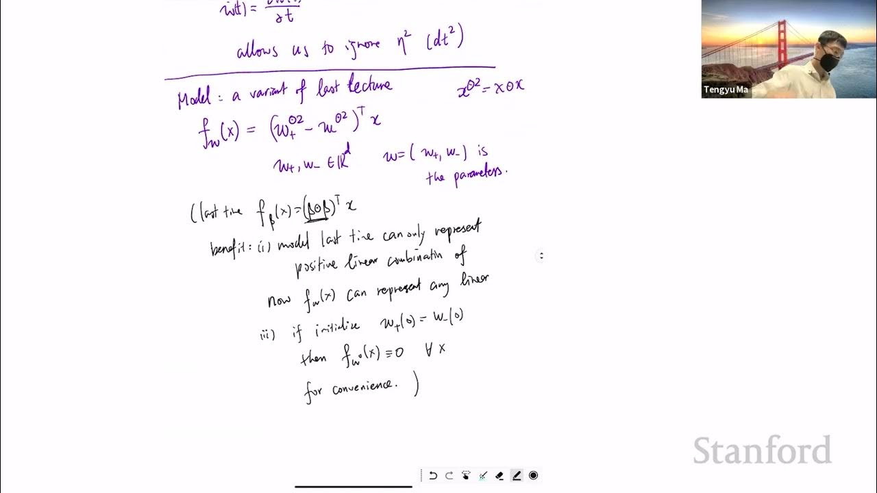 Stanford CS229M - Lecture 16: Implicit regularization in classification problems - YouTube