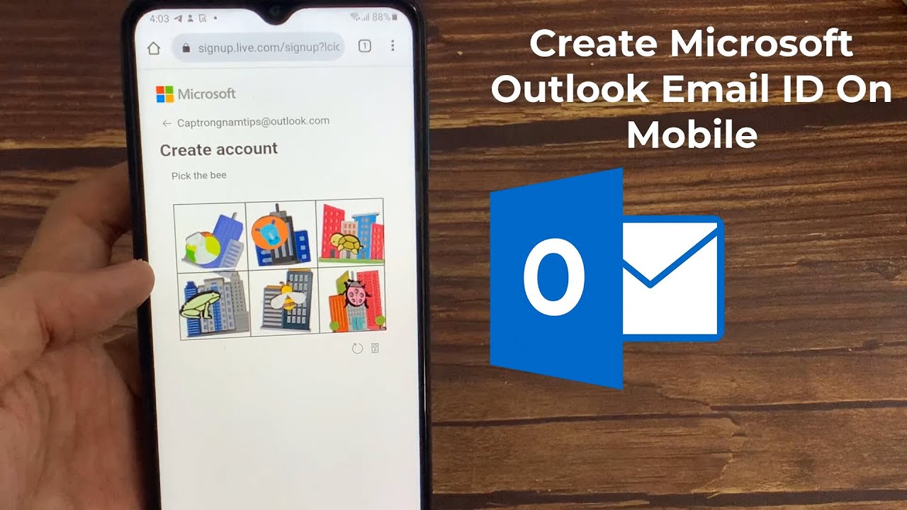 How To Create a Microsoft Outlook Account Free In 2023 | Create ...