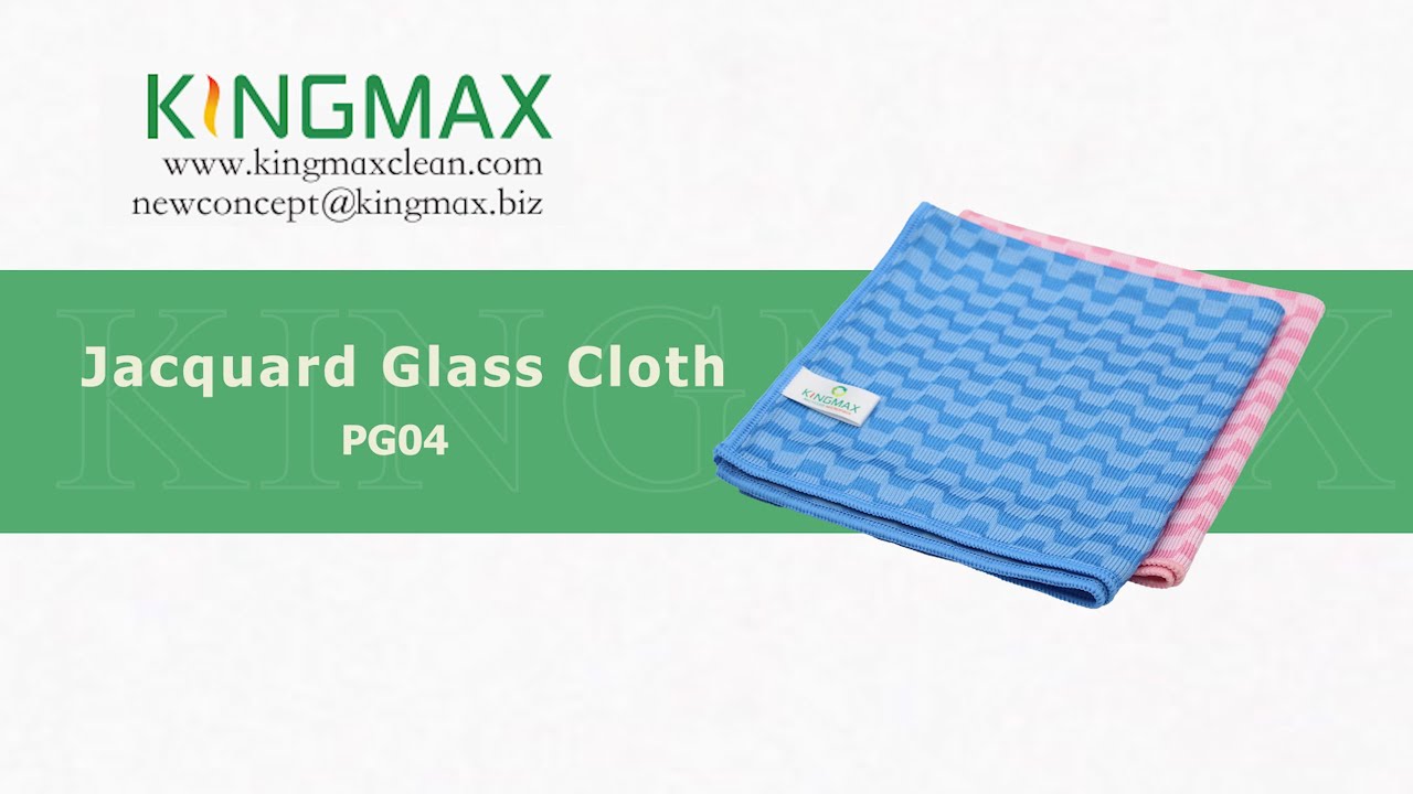KINGMAX Jacquard Glass Cloth PG04 - YouTube