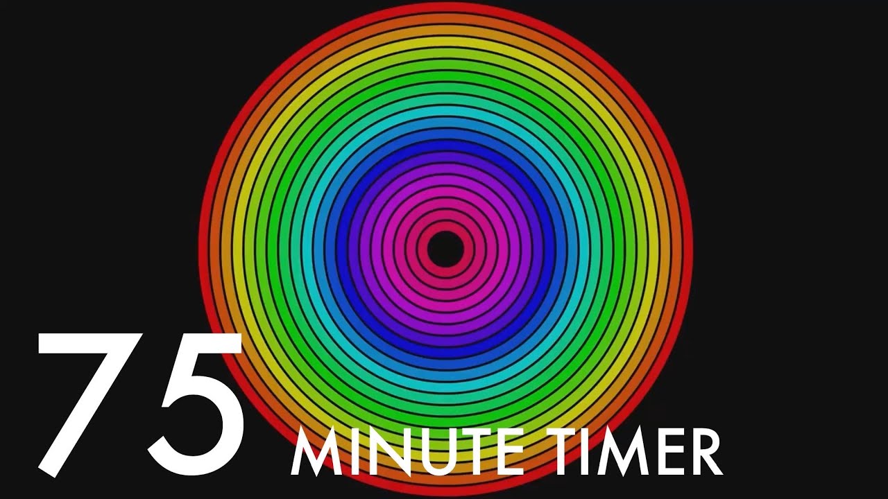 75 Minute Radial Timer Youtube