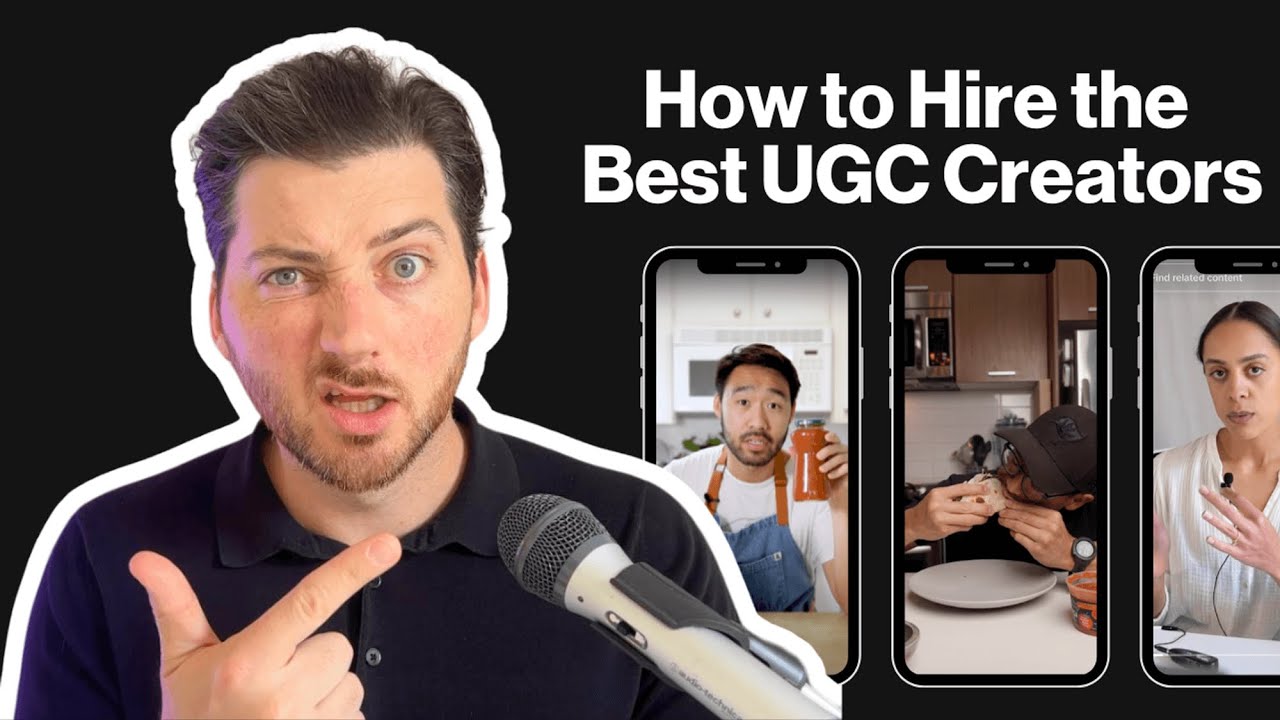 How to Find + Hire The Best UGC Creators - YouTube