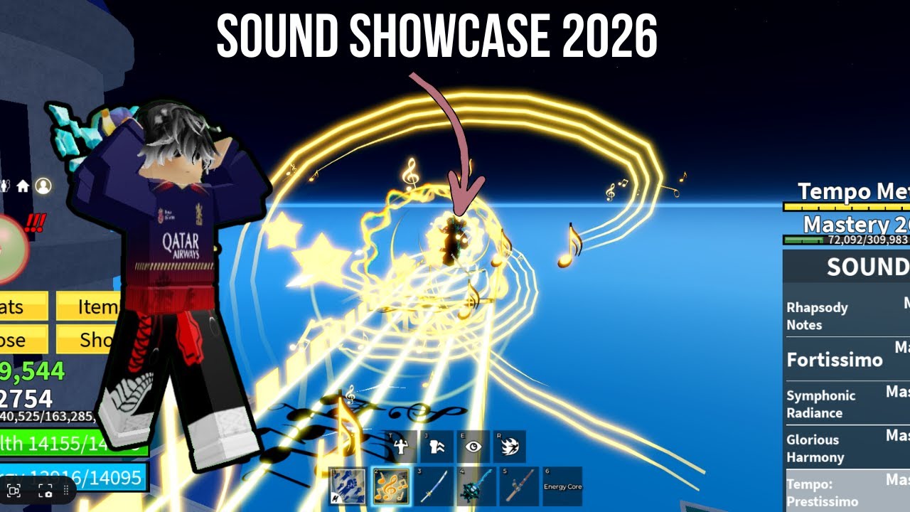Blox Fruits Sound Fruit Showcase | All Moves, Combos & Final Verdict ...