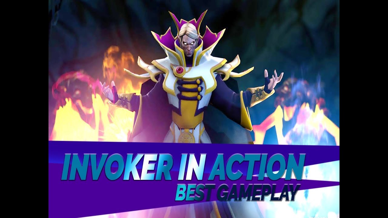INVOKER IN ACTION best gameplay DOTA 2 best gameplay (Player #Nitro ...