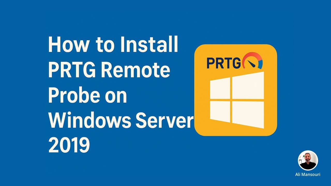 PRTG network monitor tutorial: How to Install PRTG Remote Probe on ...