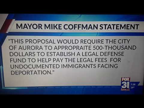 Free legal aid to immigrants: Aurora mayor lies about amount (10x) adter it was defeated