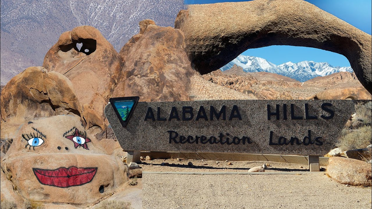 T09-011 ★ Western and Modern Film History ★ Alabama Hills at Lone Pine ...