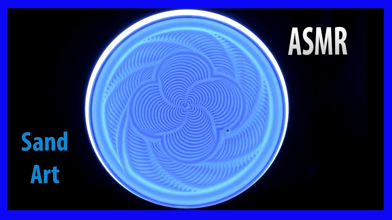 Live Geometric Sand Art ASMR with Music - YouTube