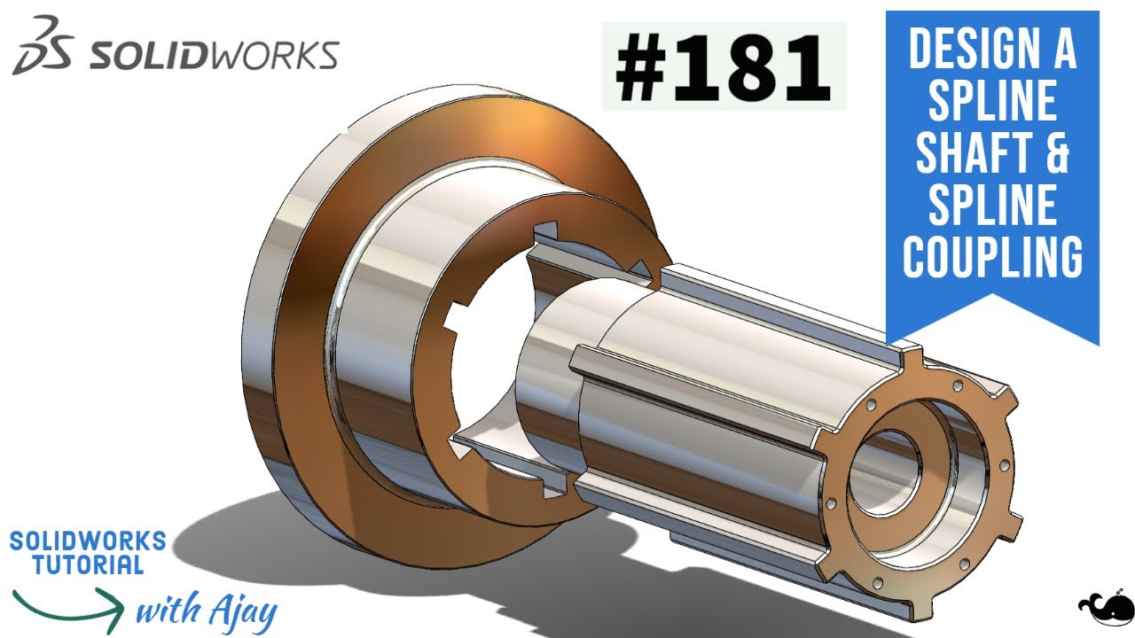 How To Design A Spline Shaft Spline Coupling 181 Industrial Design