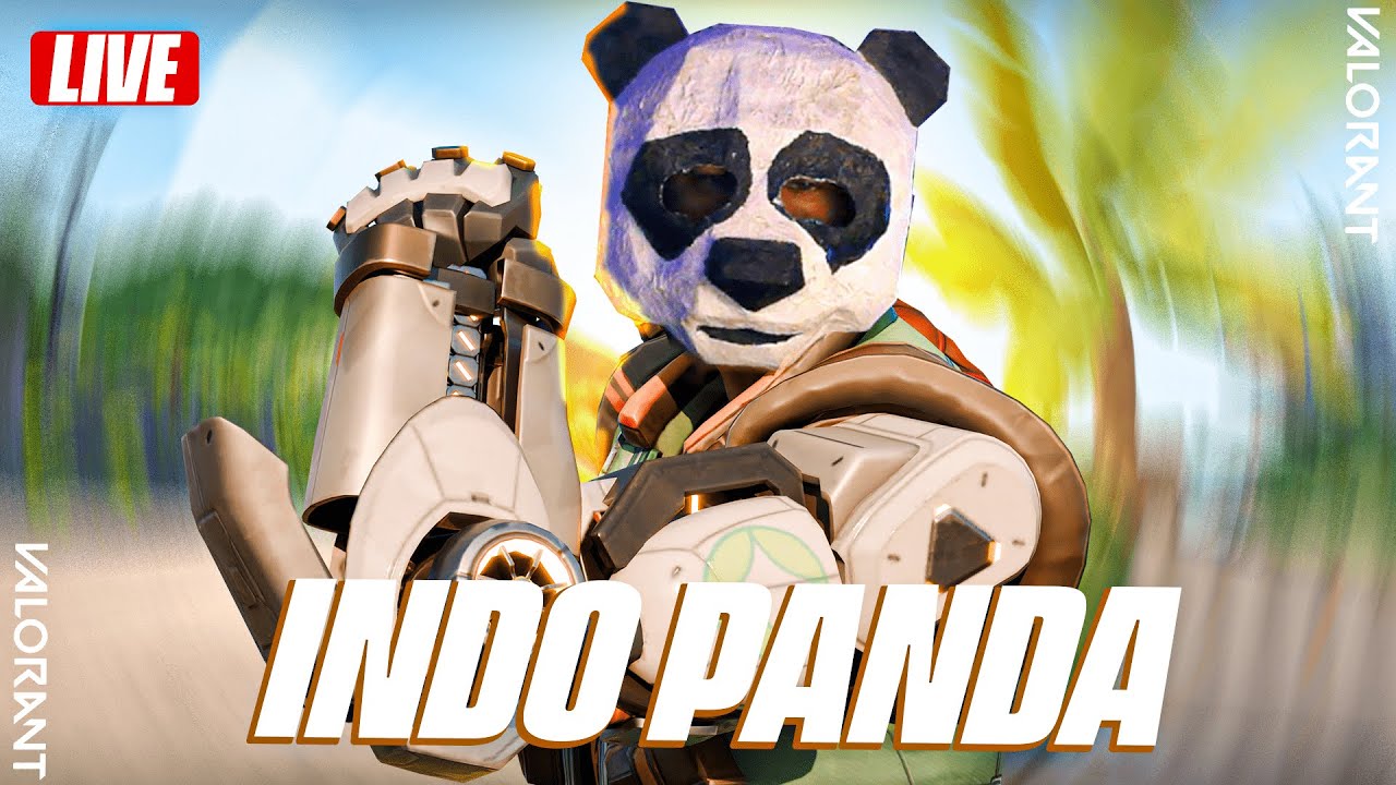 Noob Panda playing Valorant | indian valorant Panda | Noob Skills # ...
