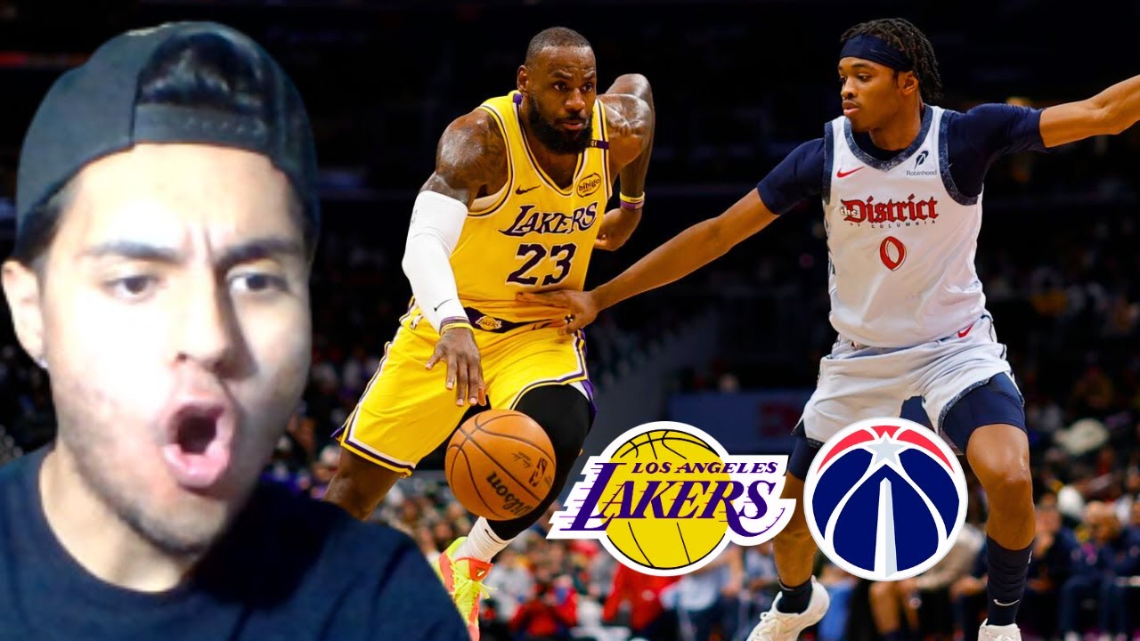 LAKERS VS WIZARDS REACTION HIGHLIGHTS!! - YouTube