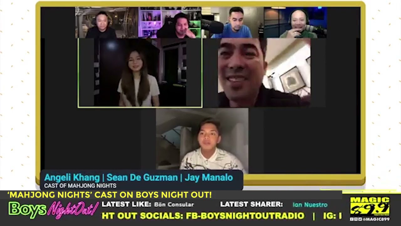 ‘Mahjong Nights’ Cast On Boys Night Out! - YouTube