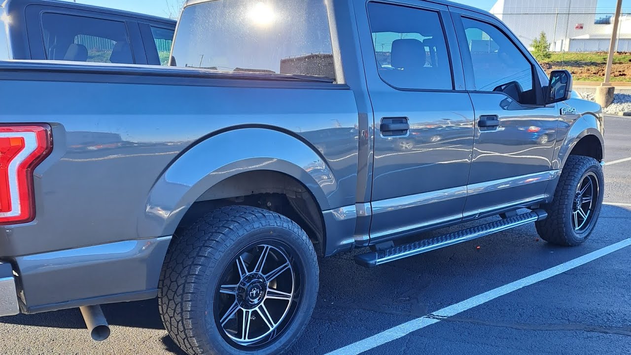 2015 F150 Flowmaster Super 50 Series Muffler Install - YouTube