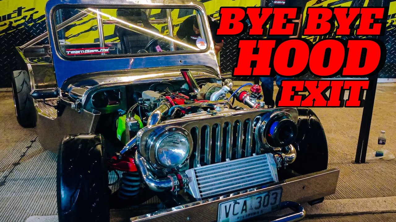 Back to Drag Pipe! Ayoko na ng Hood Exit Exhaust!!! - YouTube