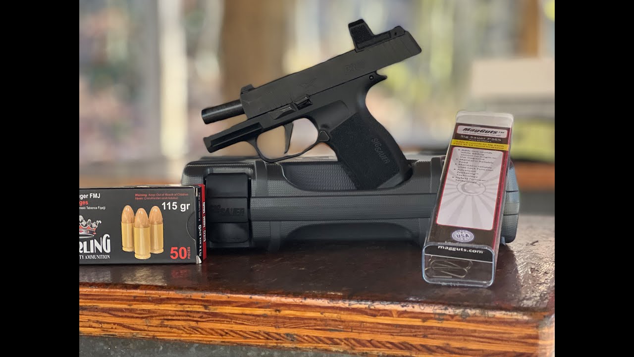 Sig Sauer P365X w/ Magguts changed out Magazines - Quick Gun Review ...