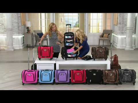 Weekender Bag with Snap-In Toiletry Case by Lori Greiner on QVC