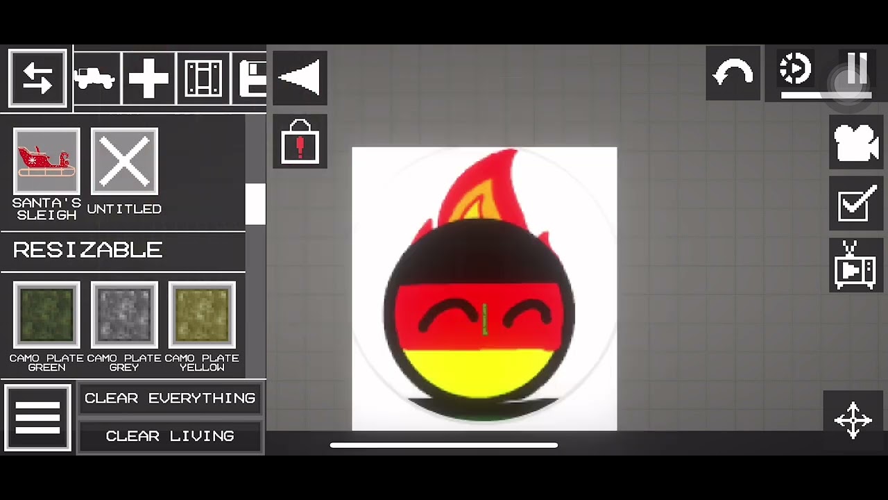 German ball on a fire is TRAPPED INSIDE MELON PLAYGROUND - YouTube