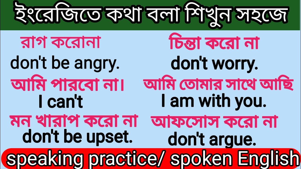 daily use 100 English sentences. English speaking practice. jahid best ...