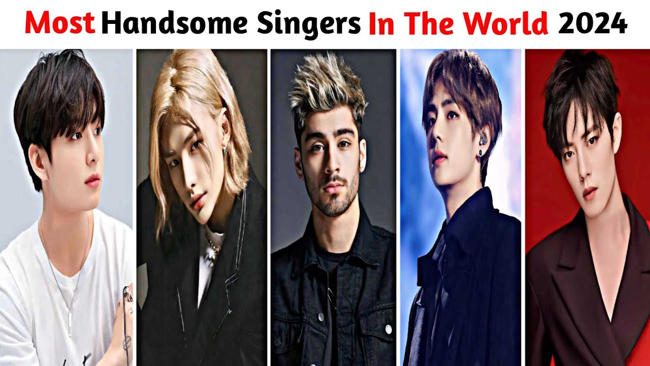 Top 10 Most Handsome Male Singers The World 2024 - YouTube