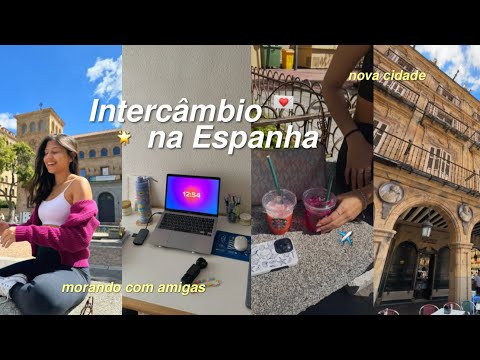 Larguei tudo e vim fazer Intercâmbio na Europa 💌 | rotina na Espanha, morando com amigas, e mais 💫