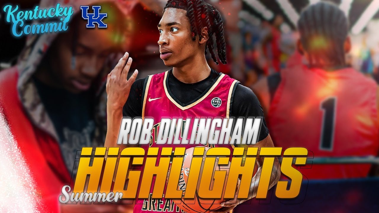 Rob Dillingham Summer Eybl Highlights - YouTube