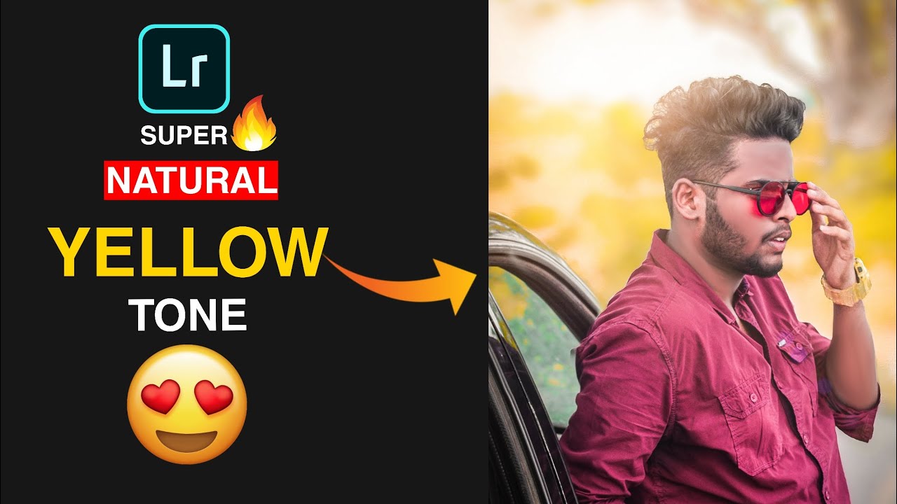 Lightroom mobile Natural yellow tone & Sunlight effect tutorial - NC ...