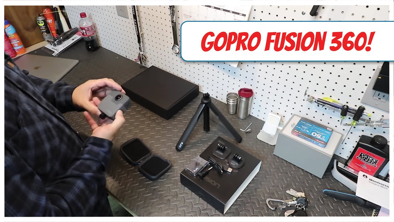 GoPro Fusion 360 Camera - Unbox & Setup - YouTube