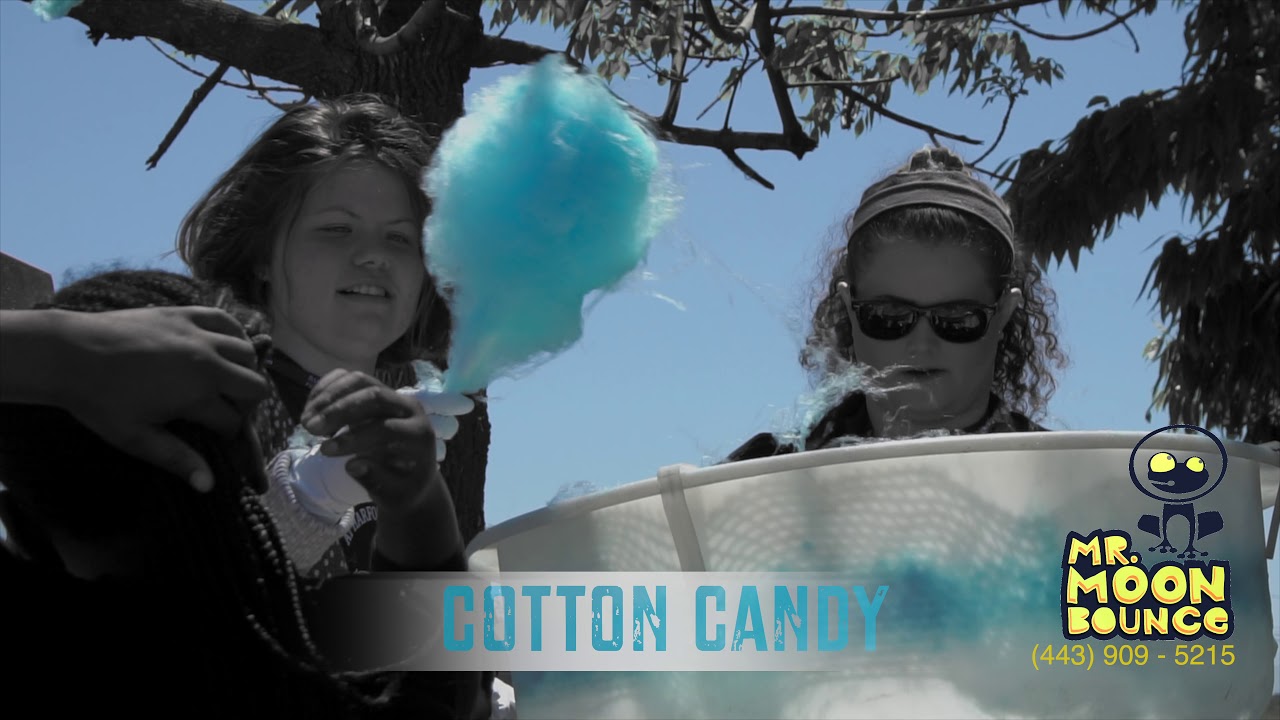 Cotton Candy- Mr. Moonbounce Event Rentals; In Baltimore, Maryland ...