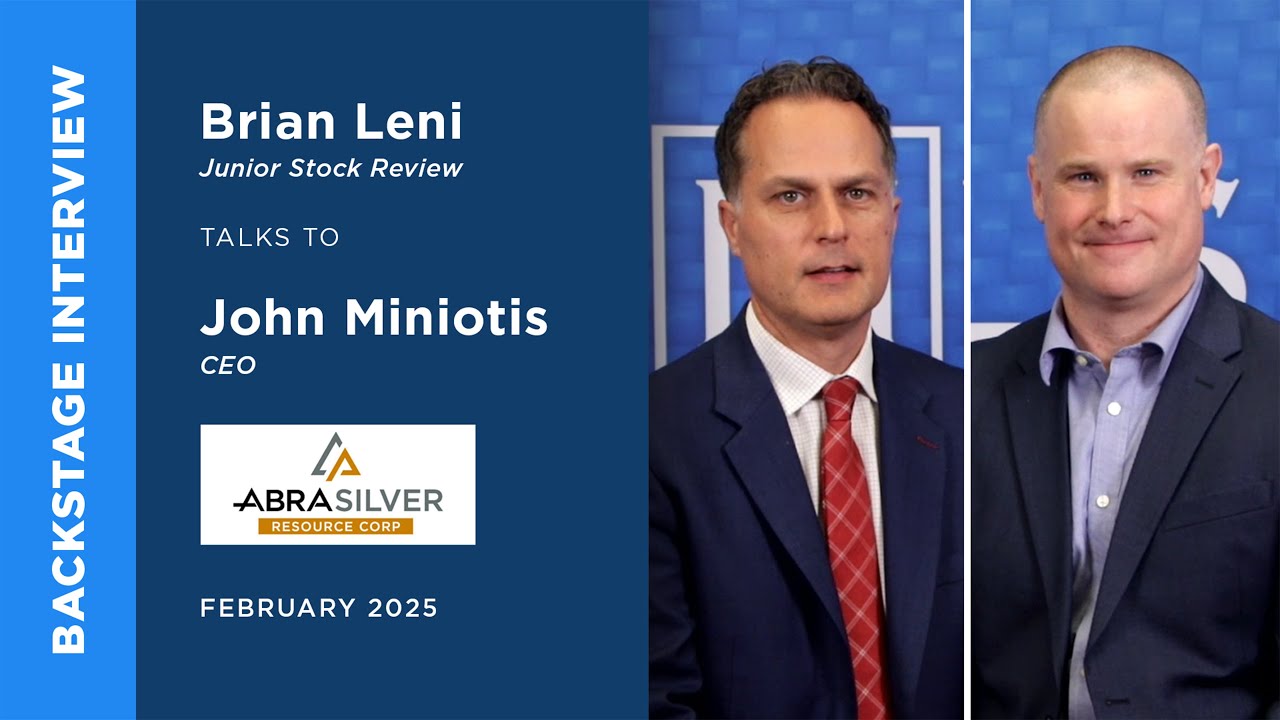 John Miniotis of AbraSilver Resource Corp. talks to Brian Leni at ...