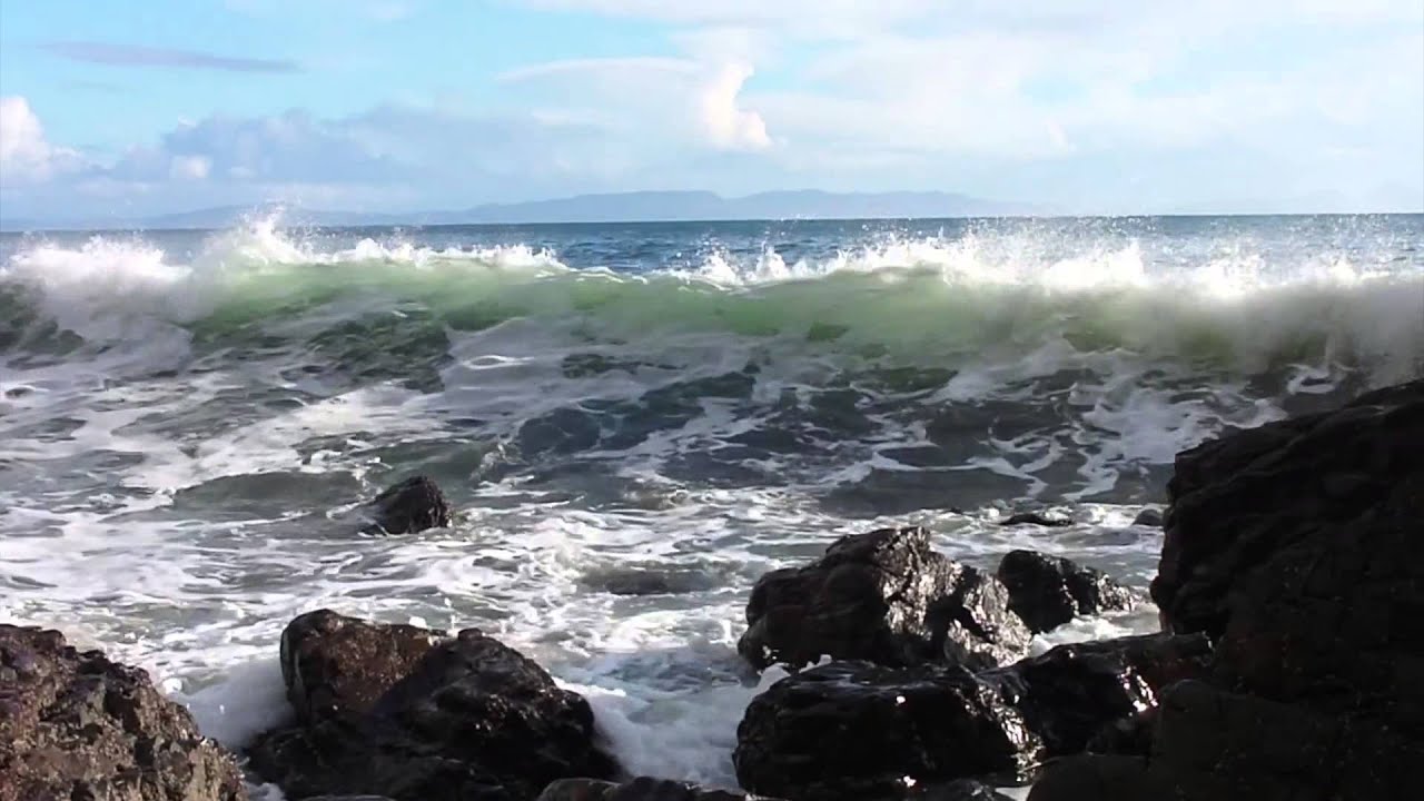 Isle of Mull's coastline west of Carsaig arches - YouTube
