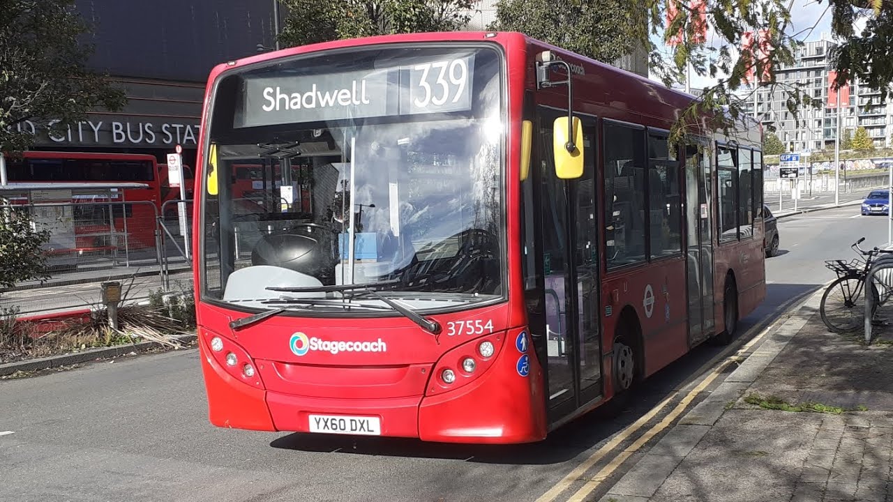 (New EVs Buses Next Year) - SLN - 37554 - YX60DXL - on Route 339 - at ...