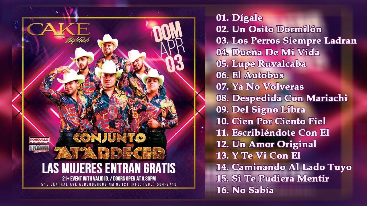 Conjunto Atardecer Mix 2022 - YouTube