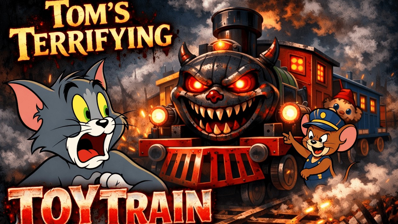 Tom and Jerry | Tom and Jerry 🚂 Tom’s Terrifying Toy Train Jerry ...