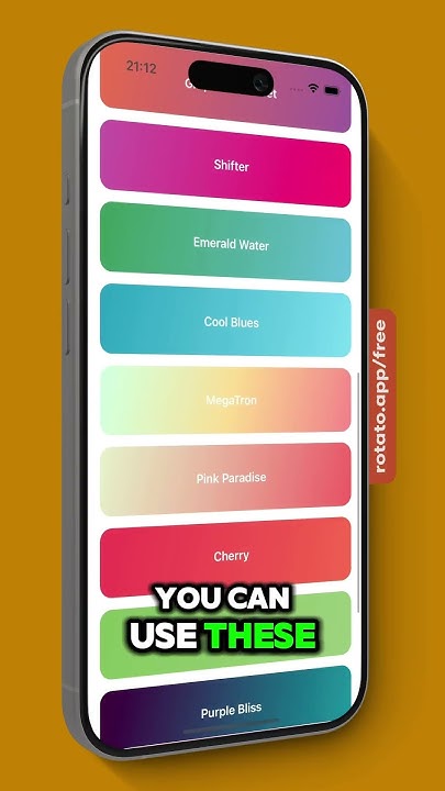 🌈 Create Beautiful Linear Gradient Backgrounds in React Native. Check the website ♥️ Like for ...
