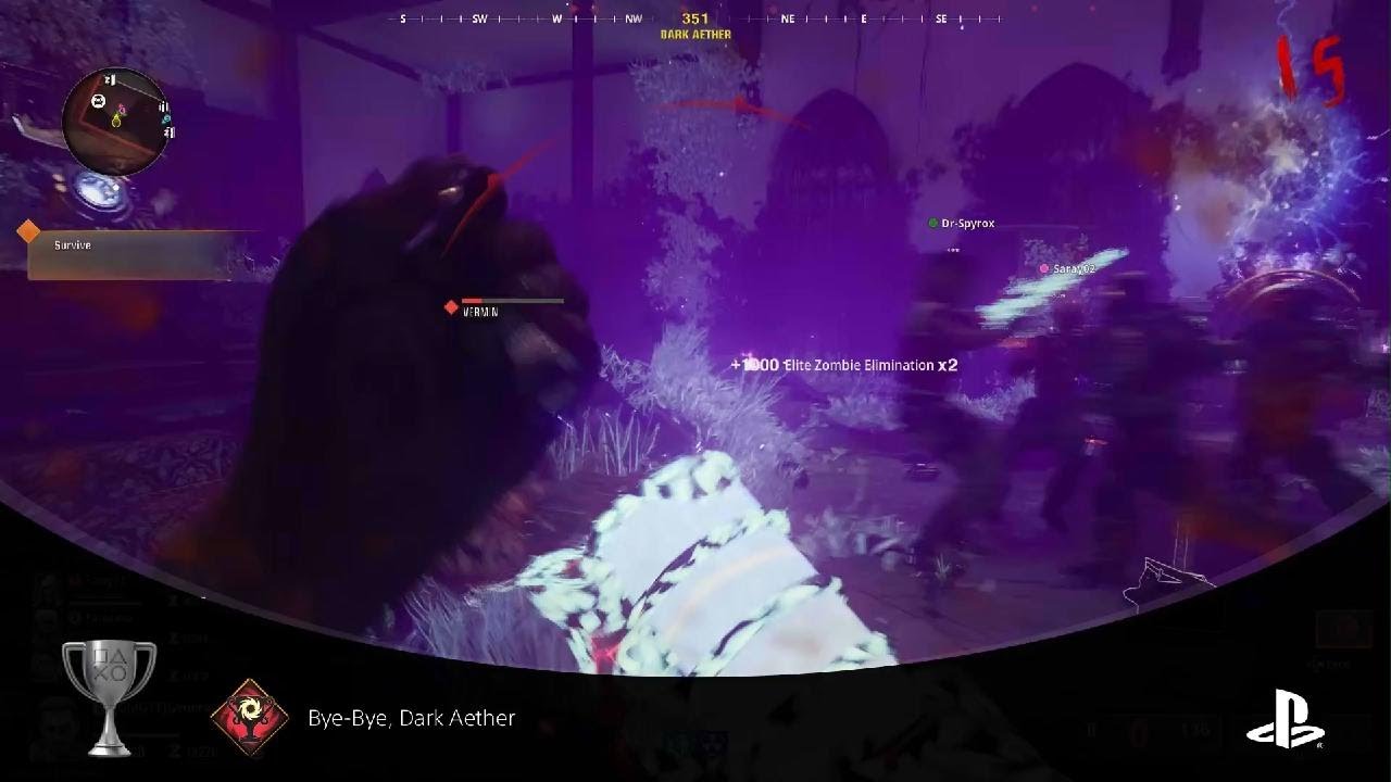 Call of Duty BLACK OPS 6 ZOMBIES BYE BYE DARK ETHER - YouTube
