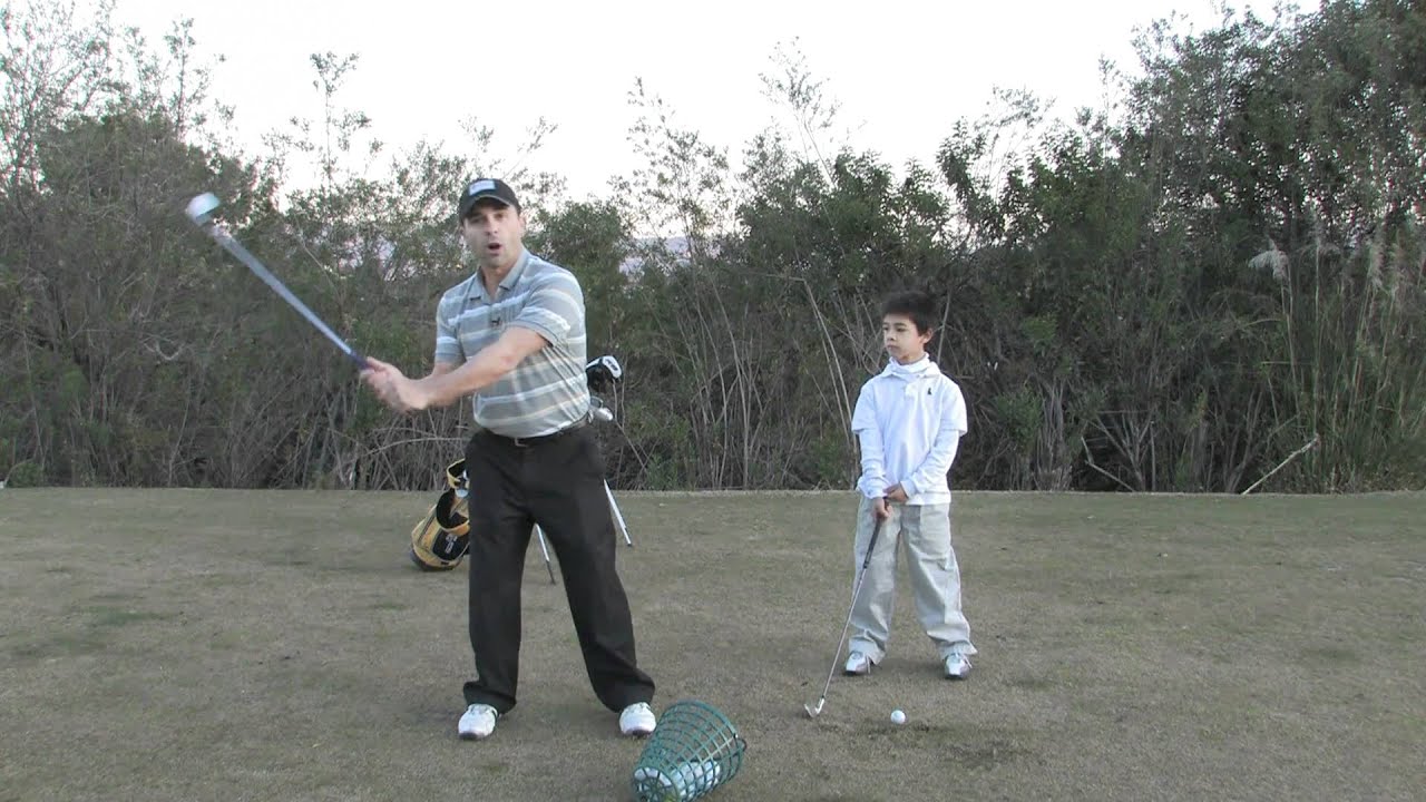Golf Drills Free golf lessons for kids step drill - YouTube