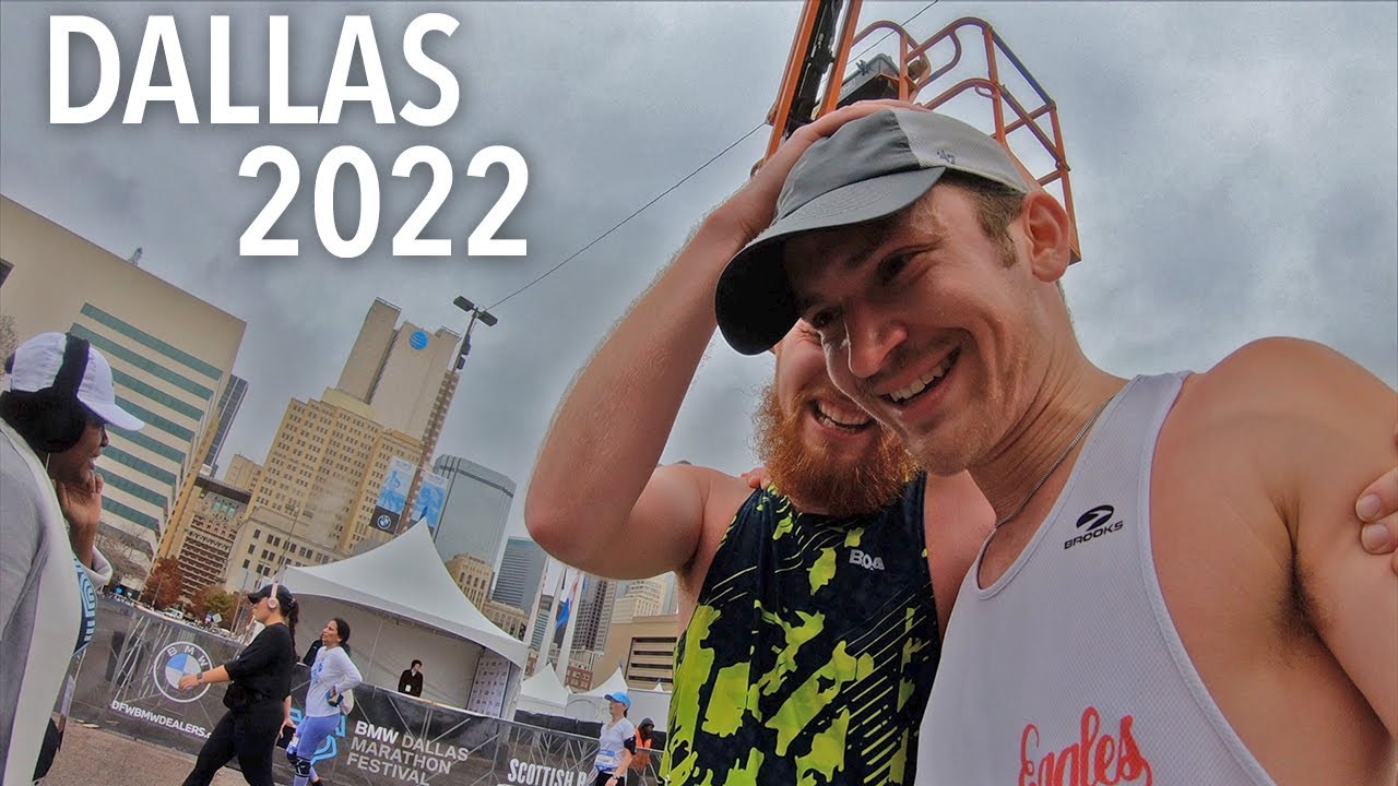 Running the Dallas Marathon with my brother! - YouTube