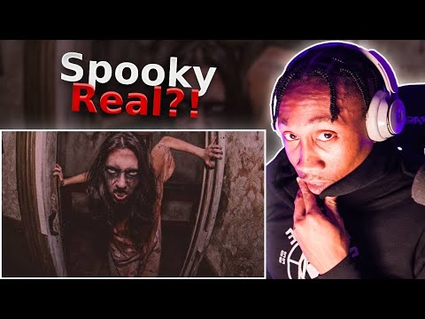 Top 10 SCARY Ghost Videos That'll SCAR Your BRAIN ( Nuke's Top 5 ) [REACTION!!!]