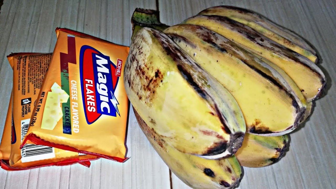 SABA AT BISCUIT PWEDE GAWIN MERIENDA | CHEESY SABA BALLS! | Simply Anz ...