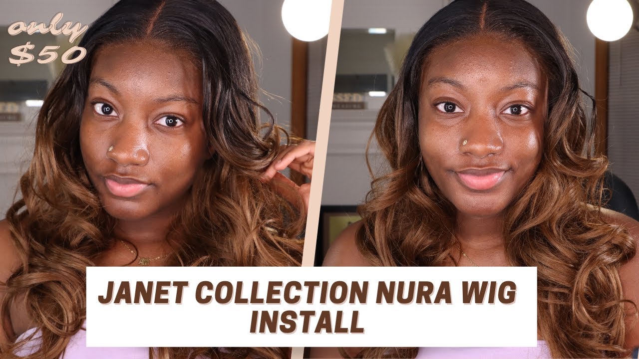 Janet Collection Nura Wig OE1TB/30 | Chaotic Wig Install | Affordable ...