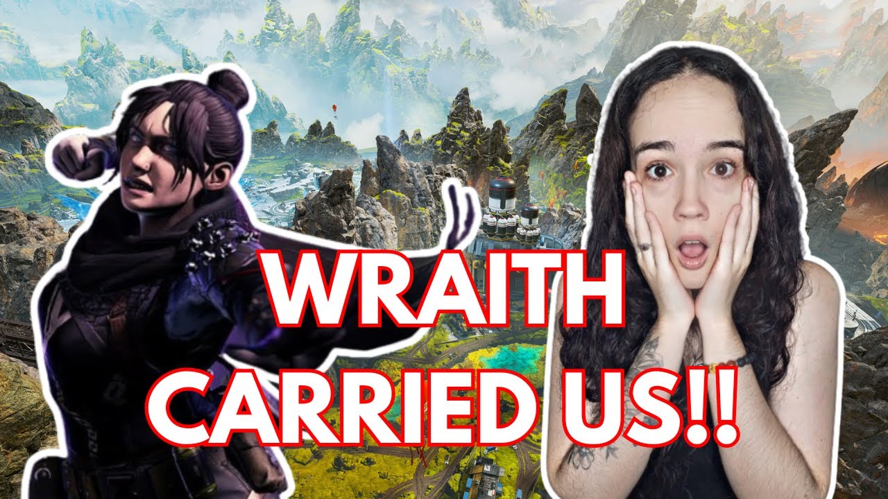 We Got CARRIED By a WRAITH in Apex Legends & THIS HAPPENED!!! (SO FUNNY ...