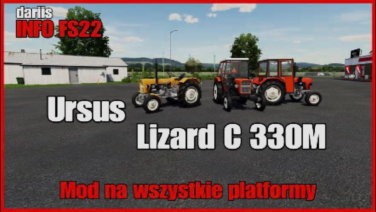 ( Ursus ) Lizard C-330M, Info Farming Simulator 22 PS5 4K - YouTube