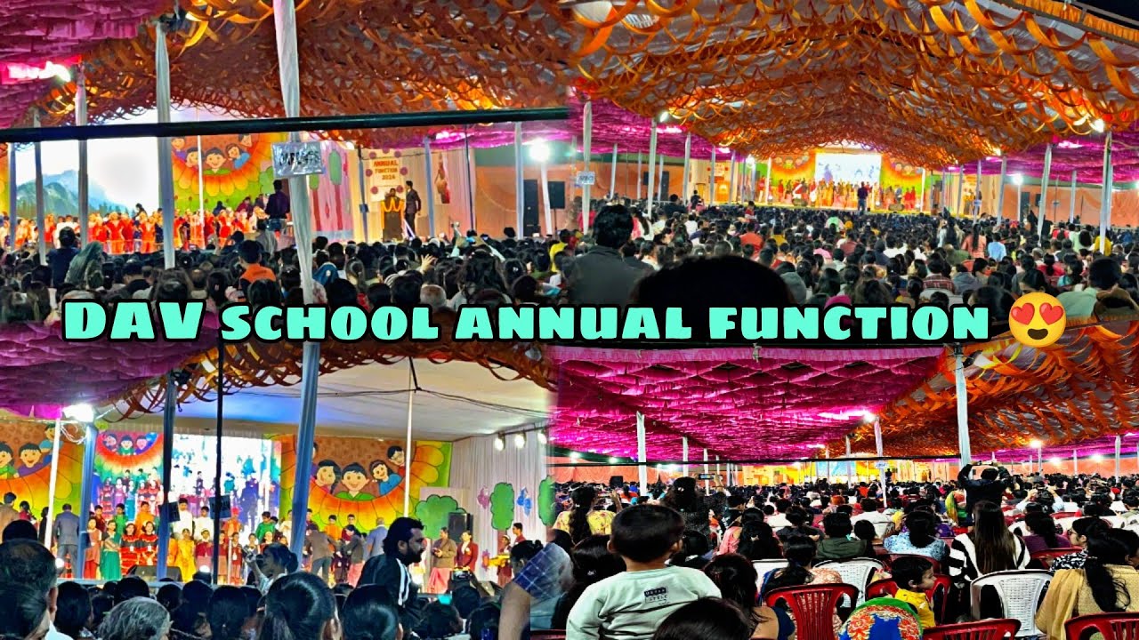 dav school mini annual function 😍 - YouTube