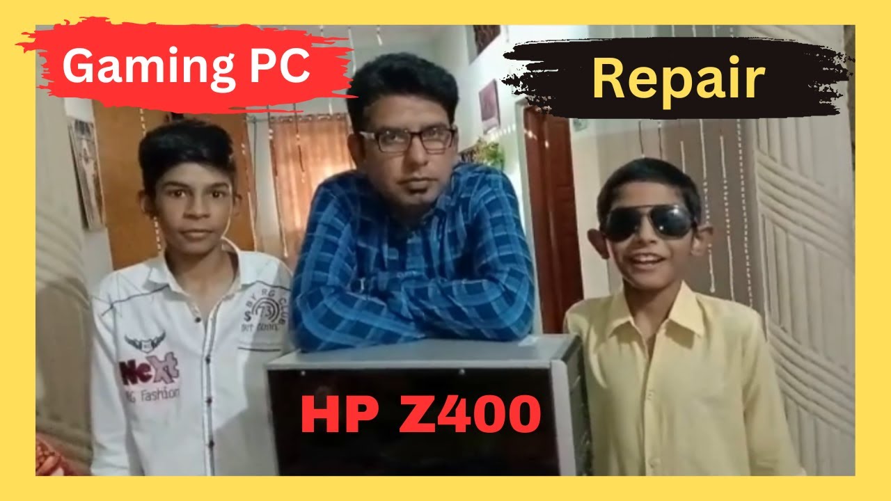 Gaming PC Repair HP Z400 | HP Z400 Gaming Computer #gamingpc #repair #jhelum - YouTube