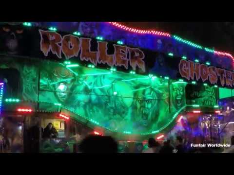 "ROLLER GHOSTER" @ Nottingham Goose Fair (United Kingdom) 2017 - YouTube
