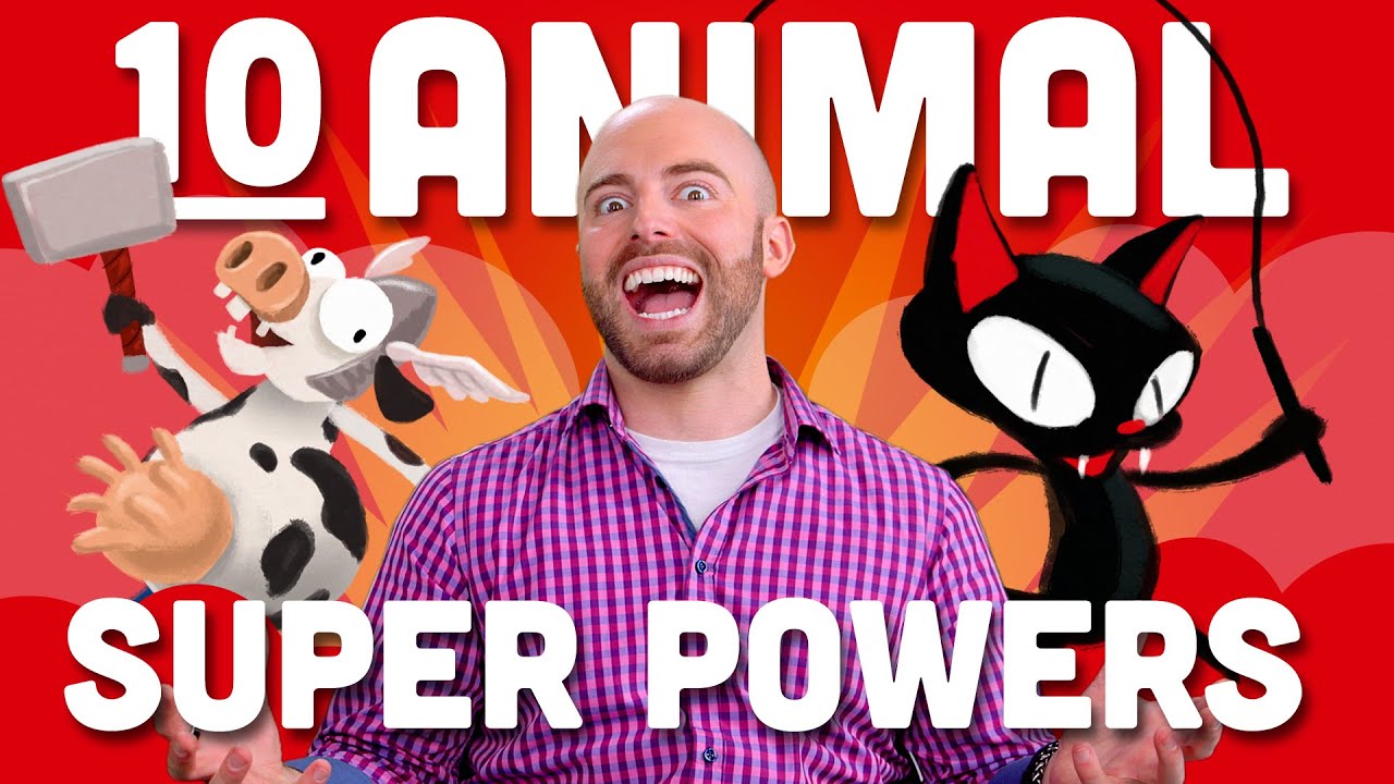 10 SUPERHUMAN Animal Powers - YouTube