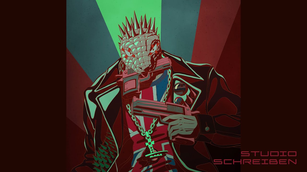 Drawing Timelapse - Kaiman the Punk God - YouTube